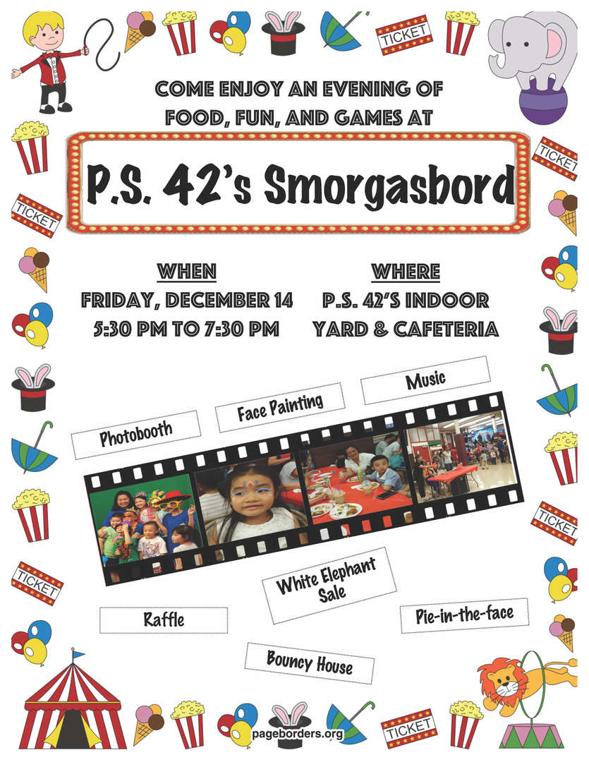 Smorgasbord – PS42M – The Benjamin Altman School